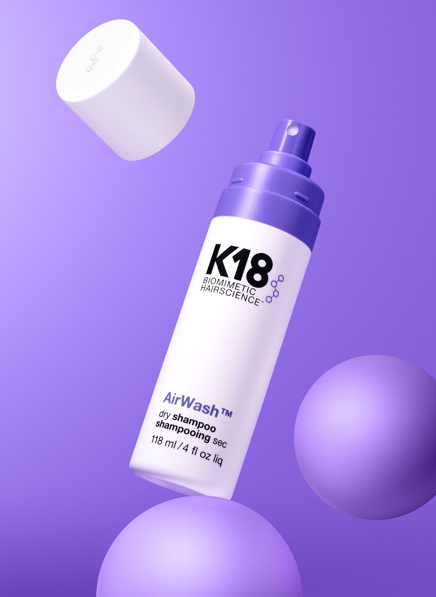 AirWash™ dry shampoo | K18Hair