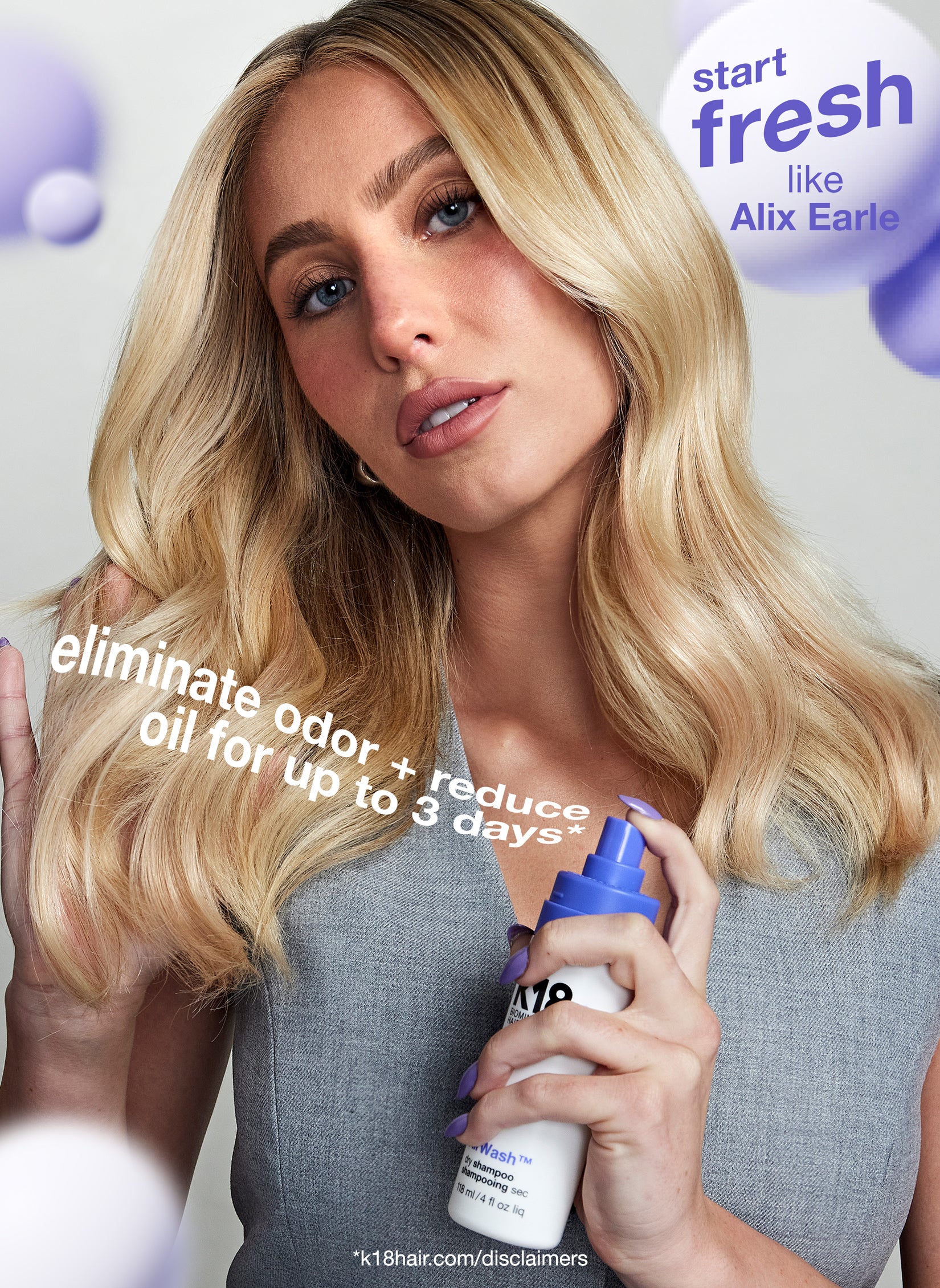 AirWash™ dry shampoo | K18Hair