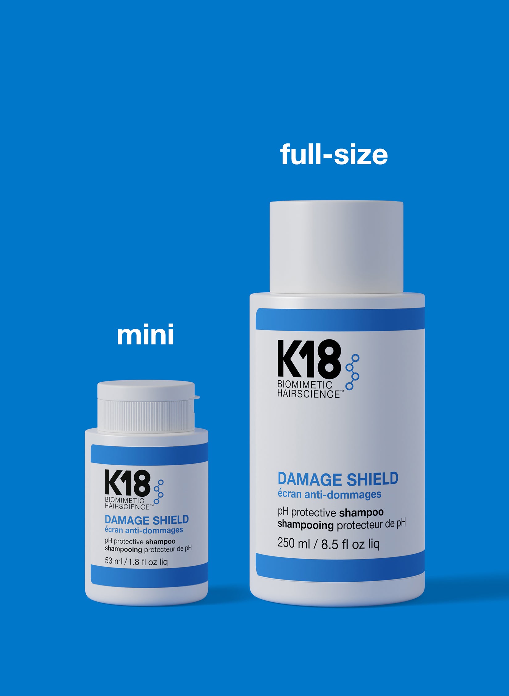 DAMAGE SHIELD pH-Balanced Protective Shampoo | K18Hair